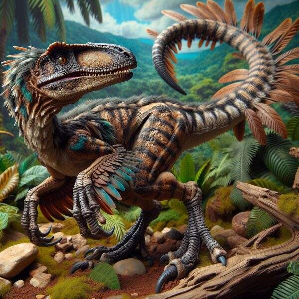 feathered velociraptor - Books For Littles by Raising Luminaries